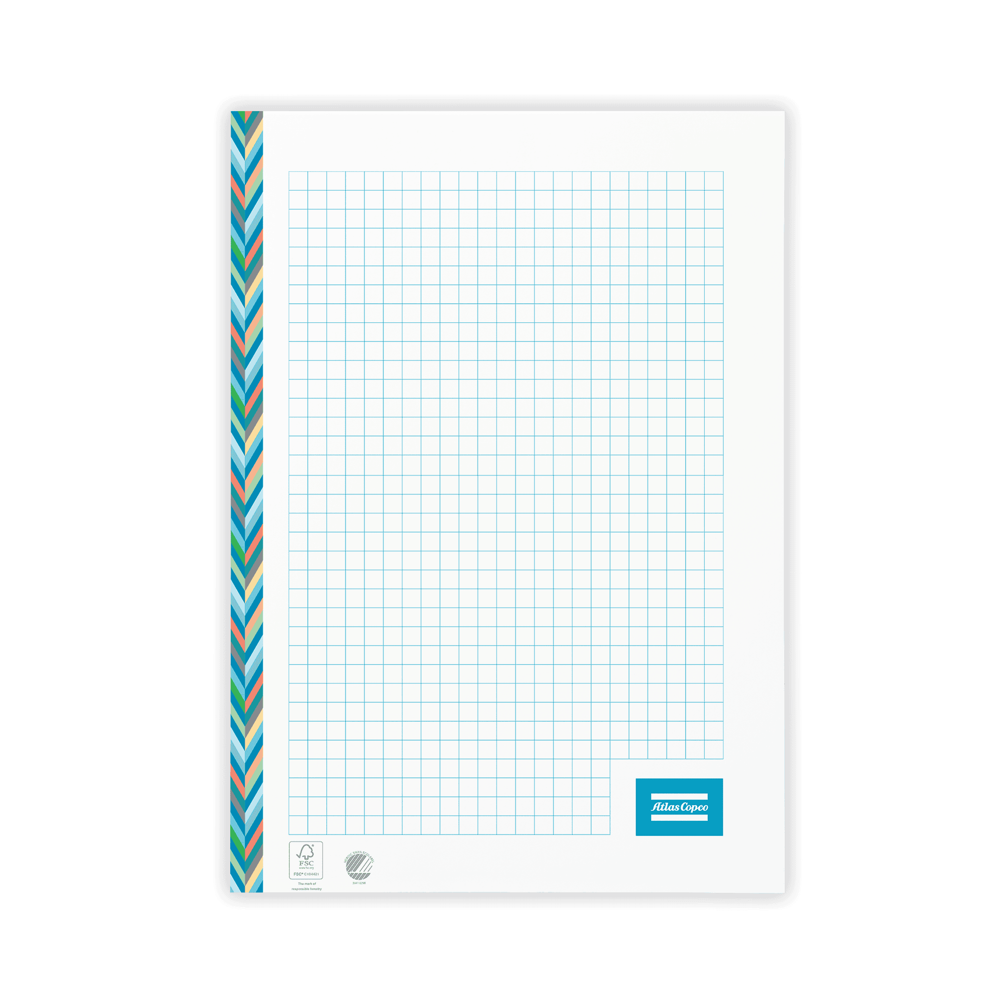 A4 Conference Notepad Square - Certified Atlas Copco Profilestore